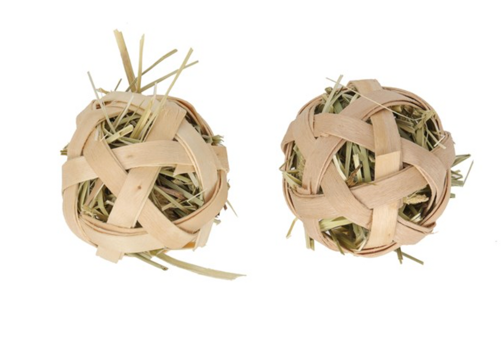 Timothy Hay Stuffed Ball – Chipper Parrots