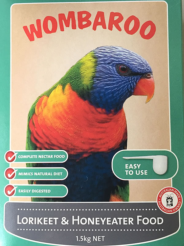 Wombaroo Lorikeet & Honeyeater Food – Chipper Parrots